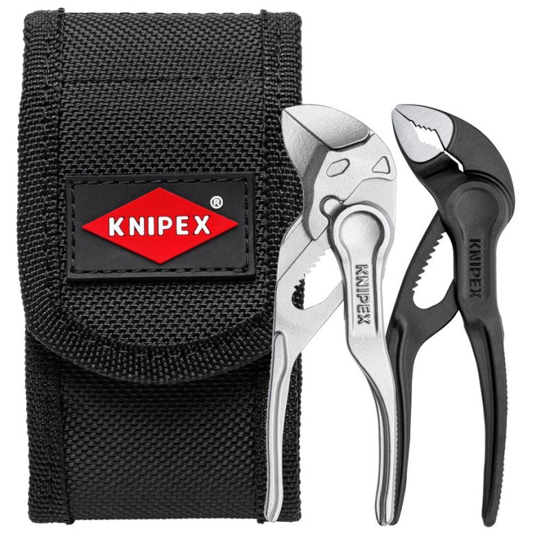 KNIPEX 2 Pc Mini Pliers Set XS in Belt Pouch - 00 20 72 V04 XS – Palmac Tools