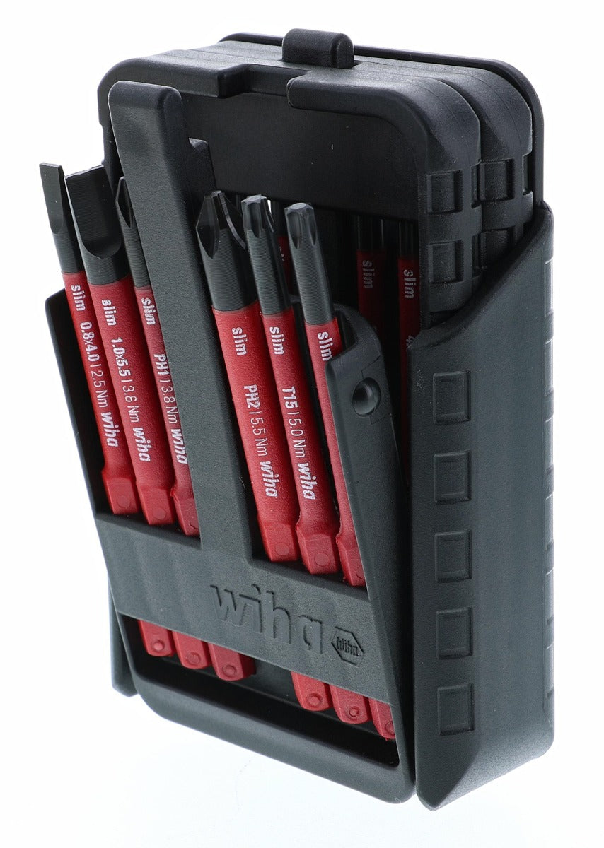 Wiha 28348, 12 PC Insulated SlimLine Blade Belt Set | Palmac Tool Company – Palmac Tools