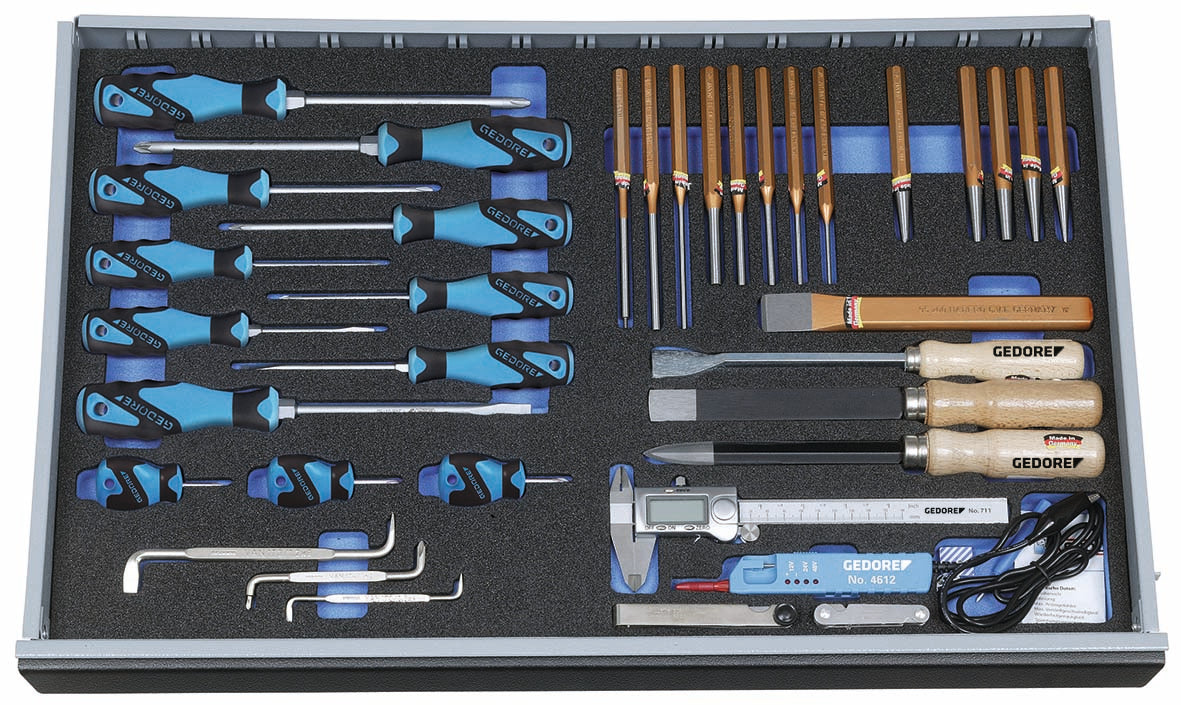 Gedore 2016435, Tool set in 4/4 CT tool module, 36 pcs | Palmac Tool Company – Palmac Tools