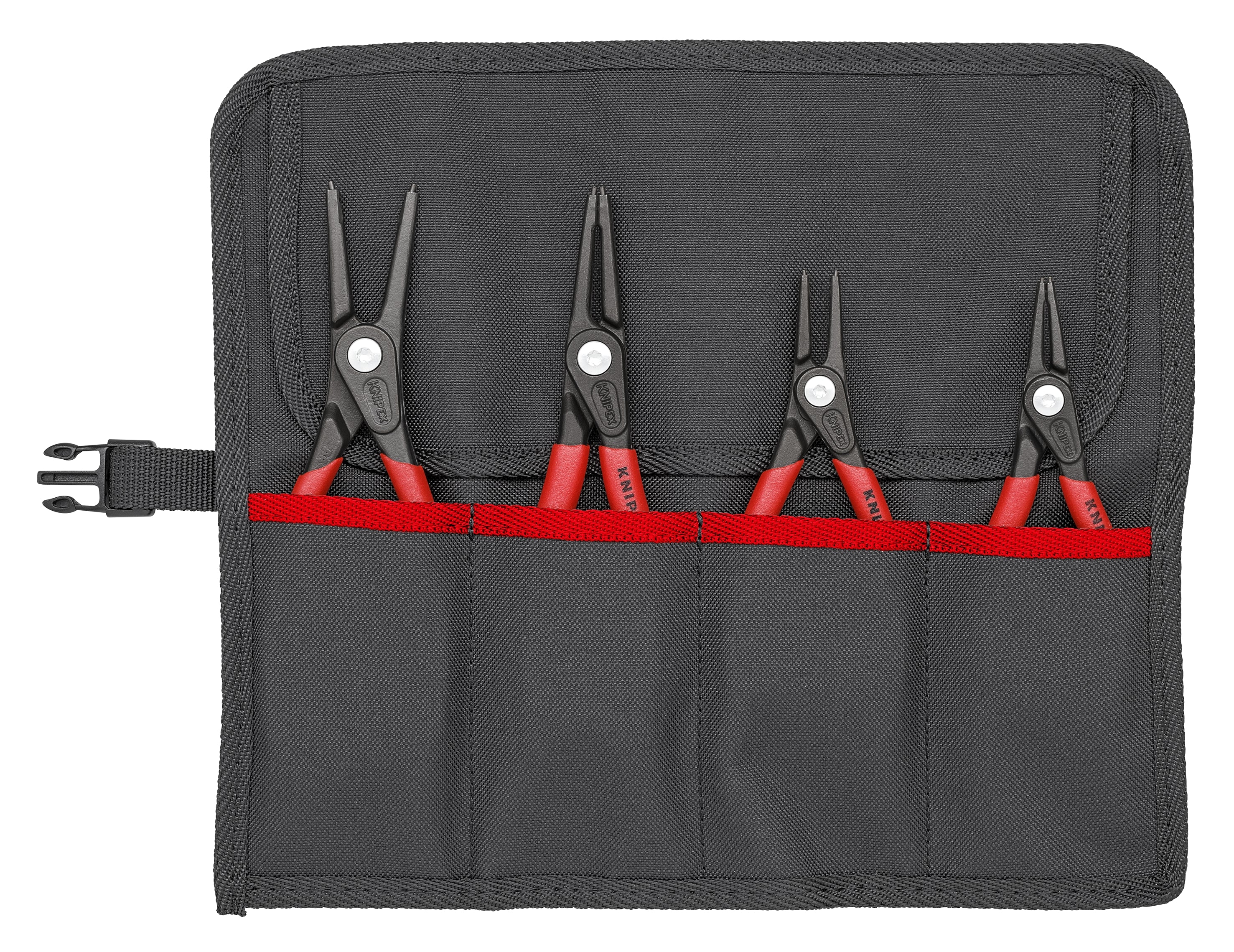 Knipex 00 19 57 KN | 4 Pc Precision Circlip Pliers Set In Tool Roll | Palmac Tool Company ...