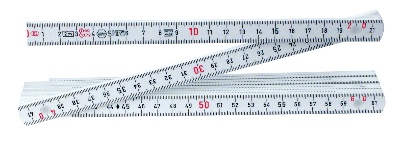 Wiha 61602, MaxiFlex Folding Ruler Outside Read | Palmac Tool Company ...