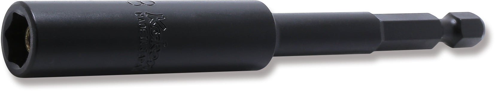 Ko-ken Tools 1/4 Hex Dr. Nut Setter 8mm 6 point Length 100mm Slide Mag ...