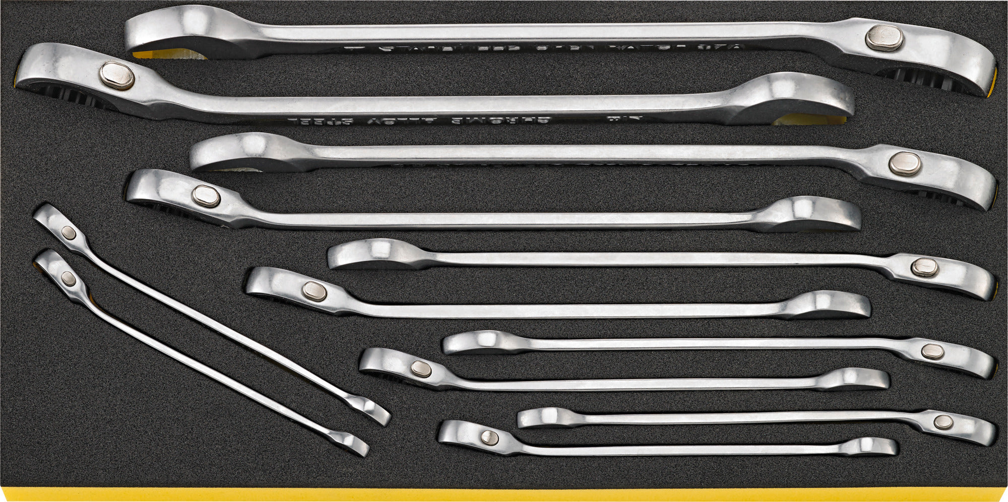 Stahlwille Set of 12 Combination Ratcheting Wrench- 96830654 – Palmac Tools