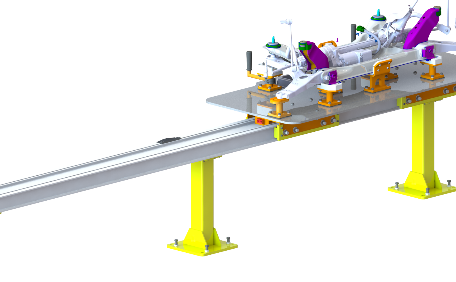 Knight Global Engineered Aluminum Rail Series, Capacity 300 lbs - KG L ...