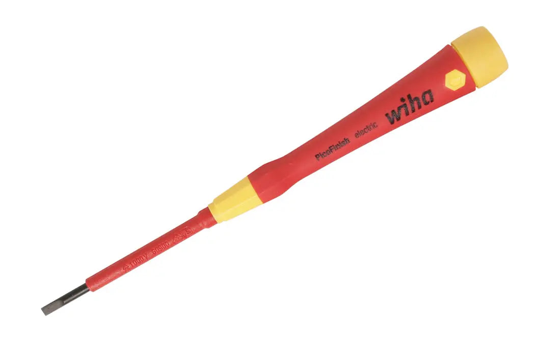Wiha 32004, Insulated PicoFinish Slotted 3.5mm | Palmac Tool Company ...