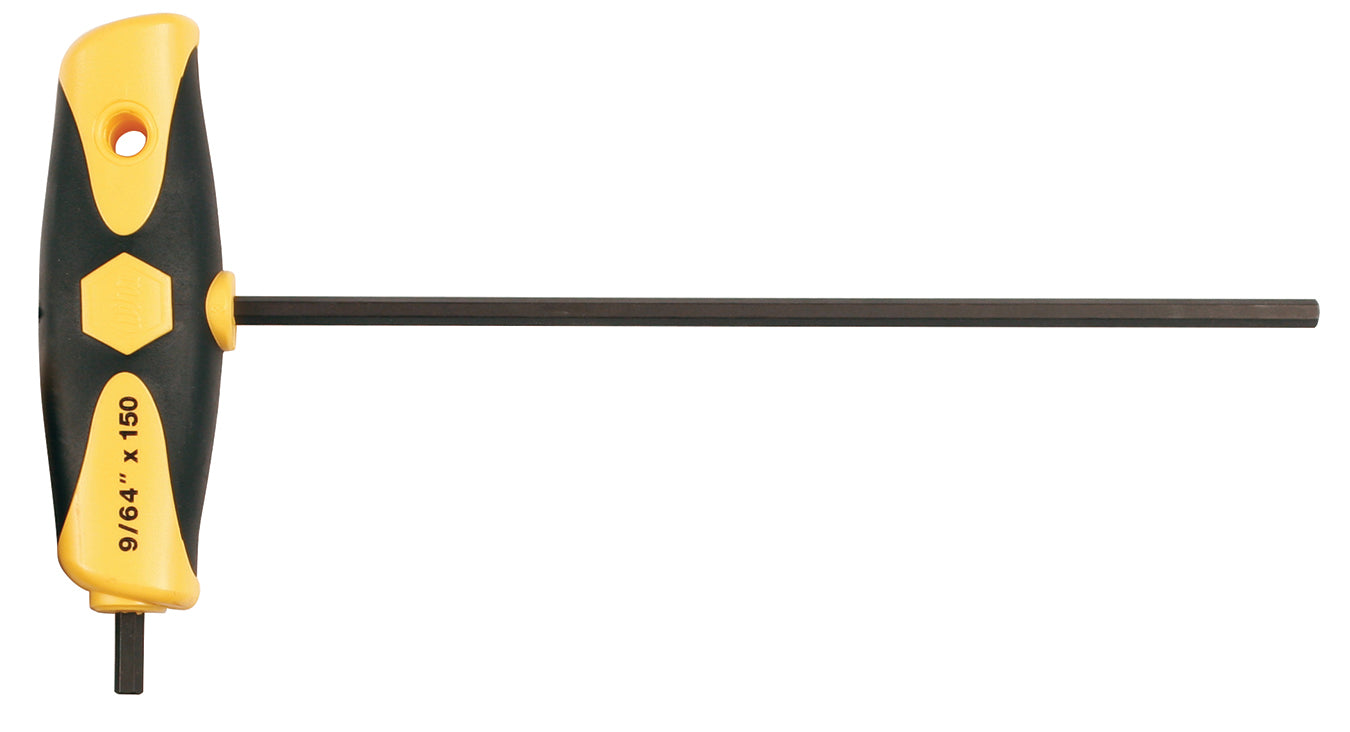 Wiha 33428, Soft Grip Ball End Hex Inch T-handle | Palmac Tool Company ...