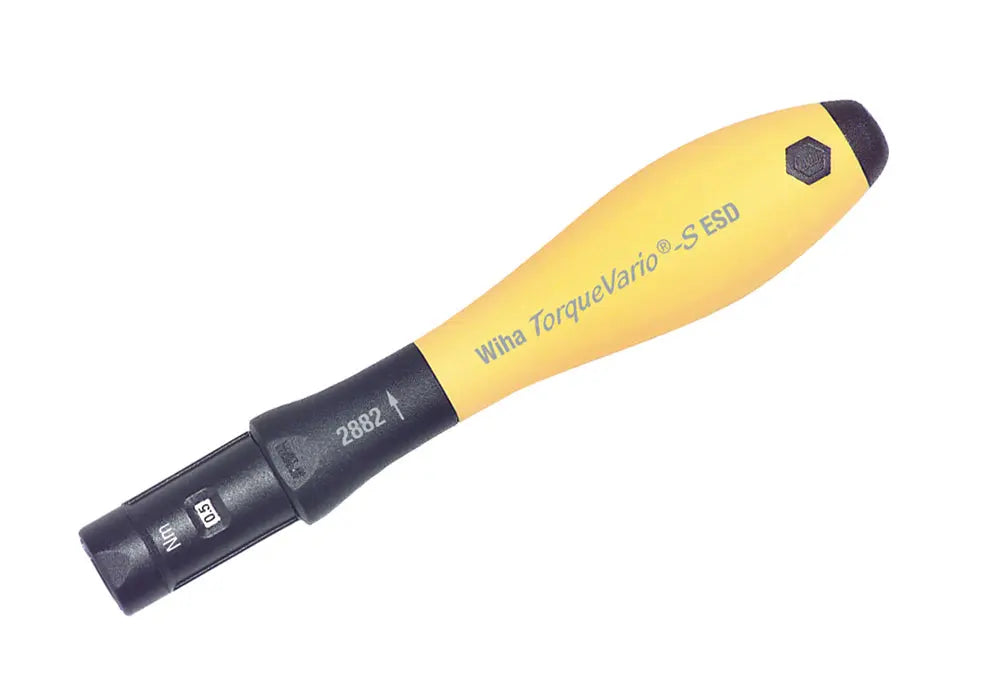 Wiha 28522, ESD Adjustable TorqueVario-S 15-80 In/Oz | Palmac Tool ...