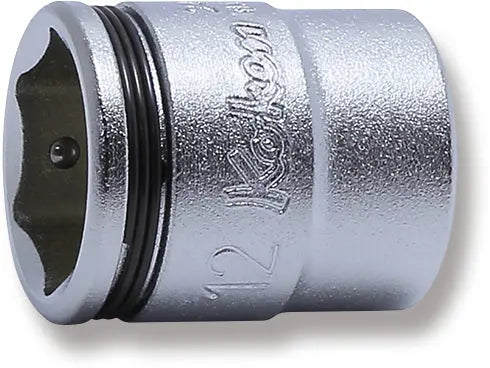 Ko-ken Tools 1/4 Sq. Dr. Short NUT GRIP® Socket - 12mm – Palmac Tools