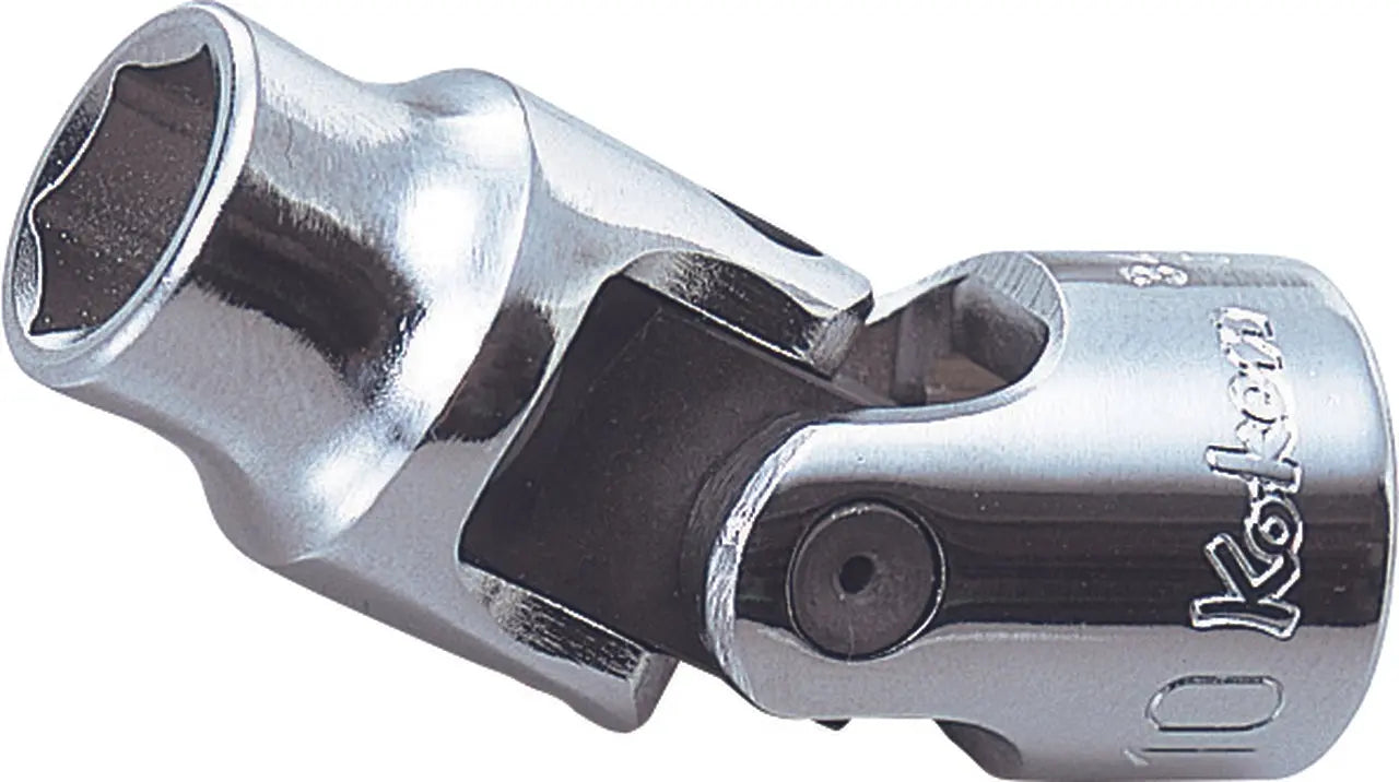 Ko-ken Tools 3/8 Sq. Dr. Universal Socket 14mm 6 point Length 51mm ...