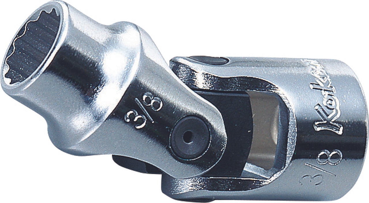 Ko-ken Tools 3/8 Sq. Dr. Universal Socket 1/2 12 point Length 51mm – Palmac Tools