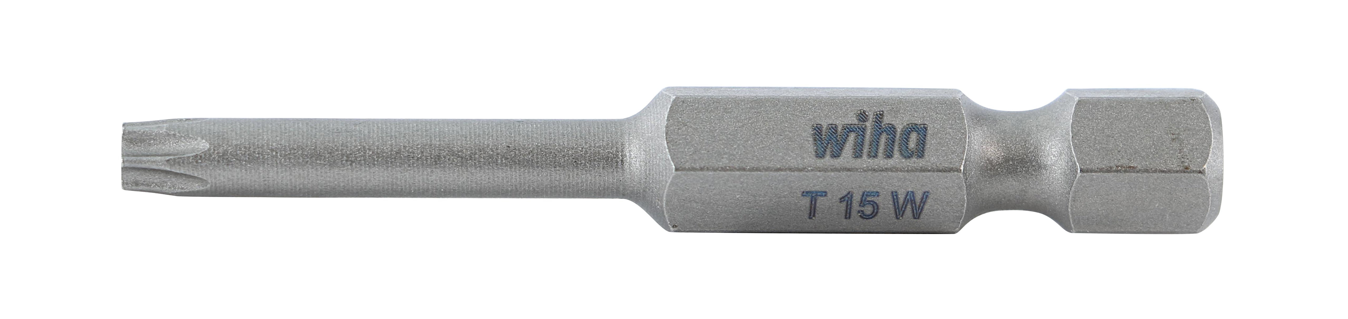 Wiha 74728, Torx?? Align Power Bit T15 x 50mm | Palmac Tool Company ...