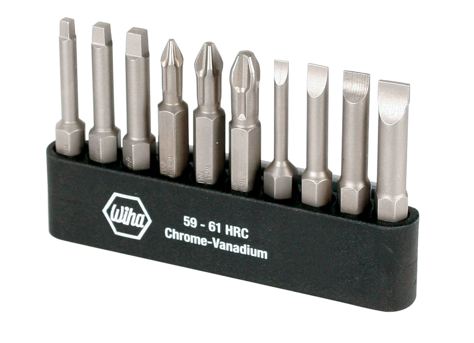Wiha 74988, Sl/Ph/Sq Power Bit Belt Pack 10 PcSet | Palmac Tool Company – Palmac Tools