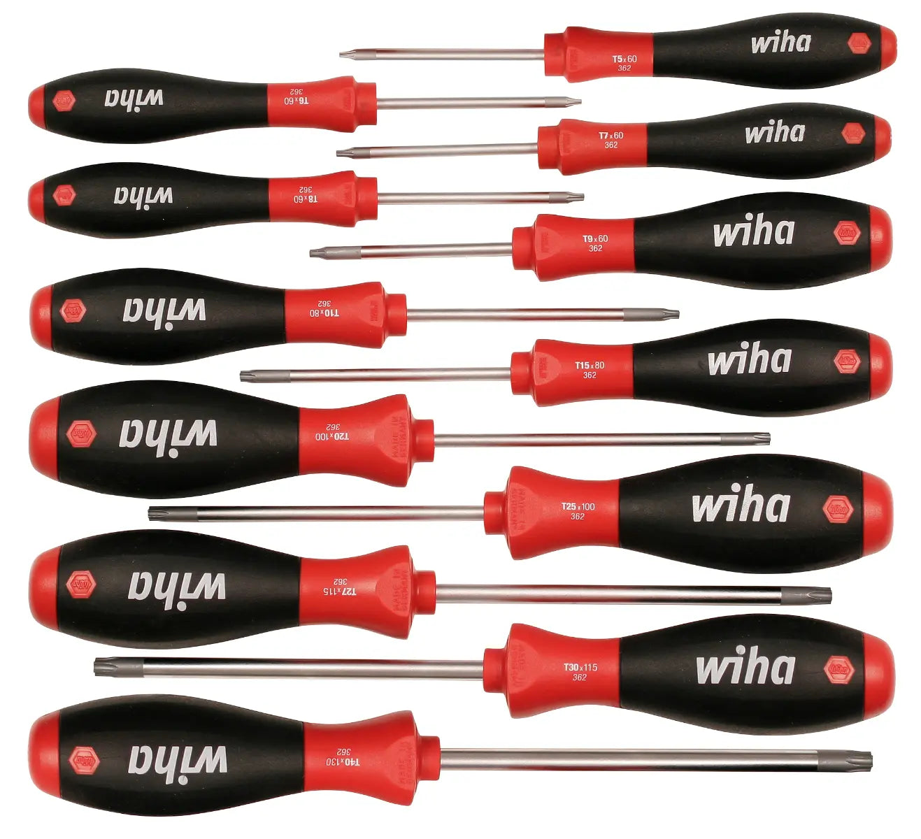 Wiha 36267, Torx?? SoftFinish?? Screwdriver 12 Pc. Set | Palmac Tool ...
