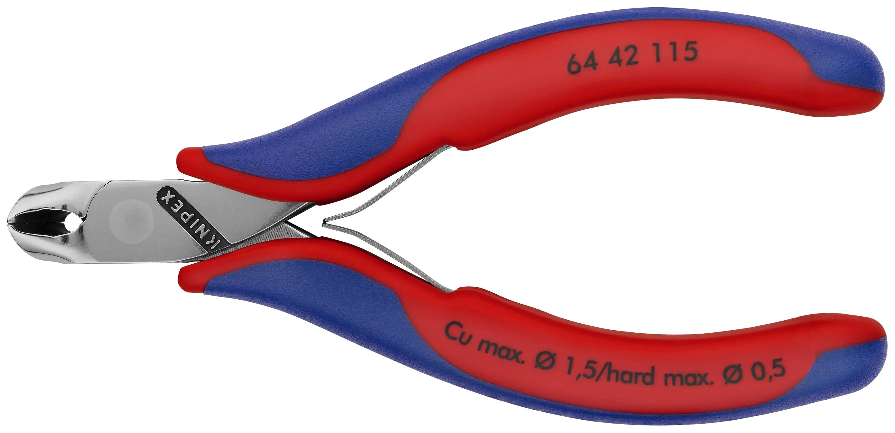 Knipex 64 42 115 KN | Electronics End Cutting Nippers, Multi-Component ...