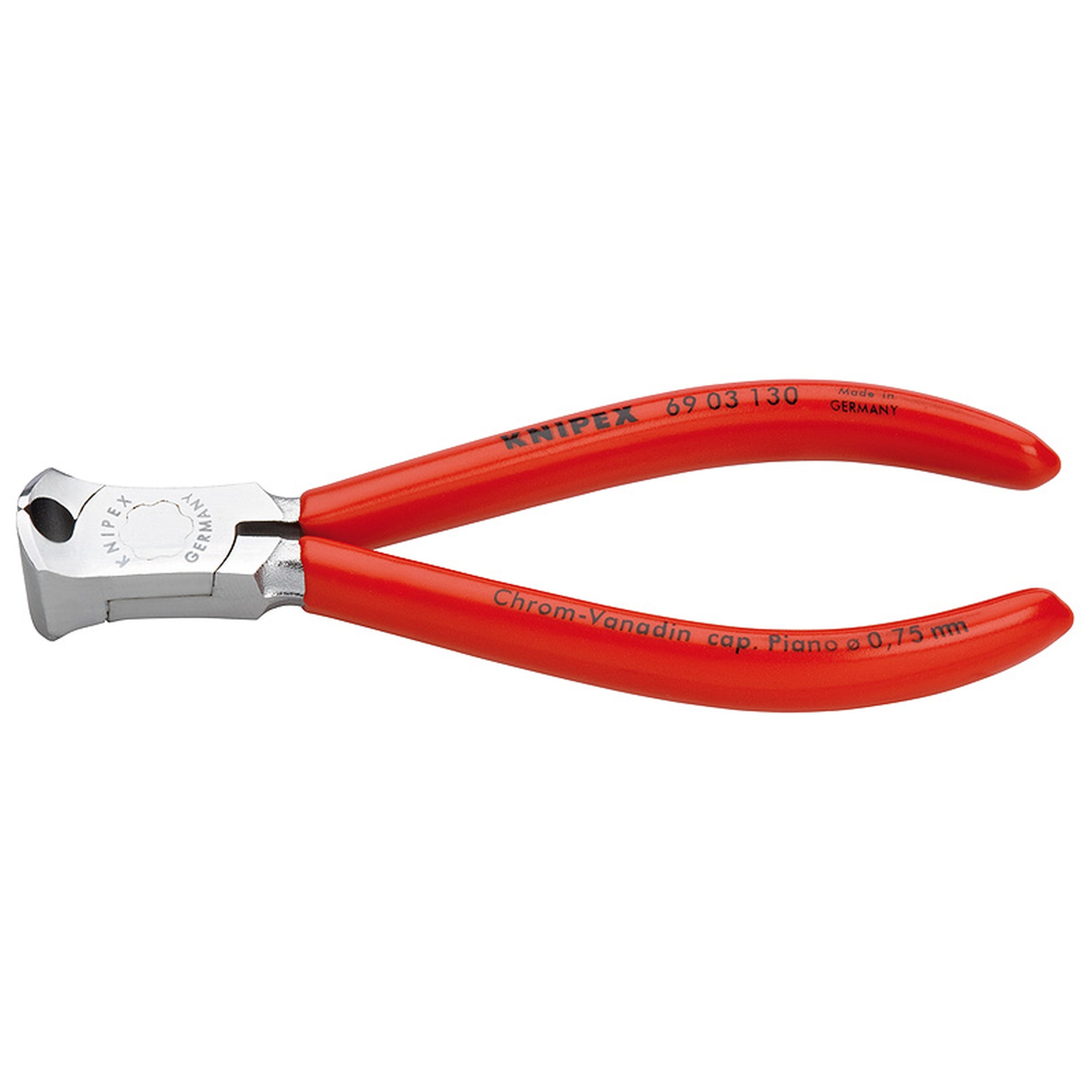 Knipex 69 03 130 KN | High Leverage End Cutter, Lap Joint, Chrome ...