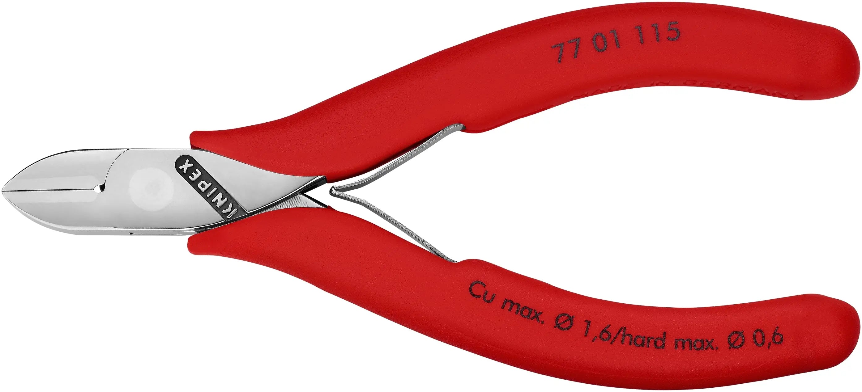 Knipex 77 01 115 KN | Electronics Diagonal Cutters | Palmac Tool ...