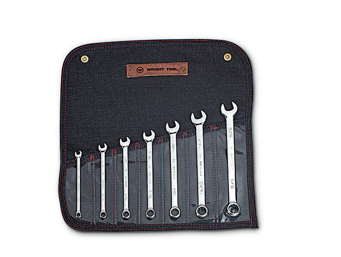 Wright Tool Set of 7 Combination Wrench, 1/4 to 5/8 in - 905 – Palmac Tools