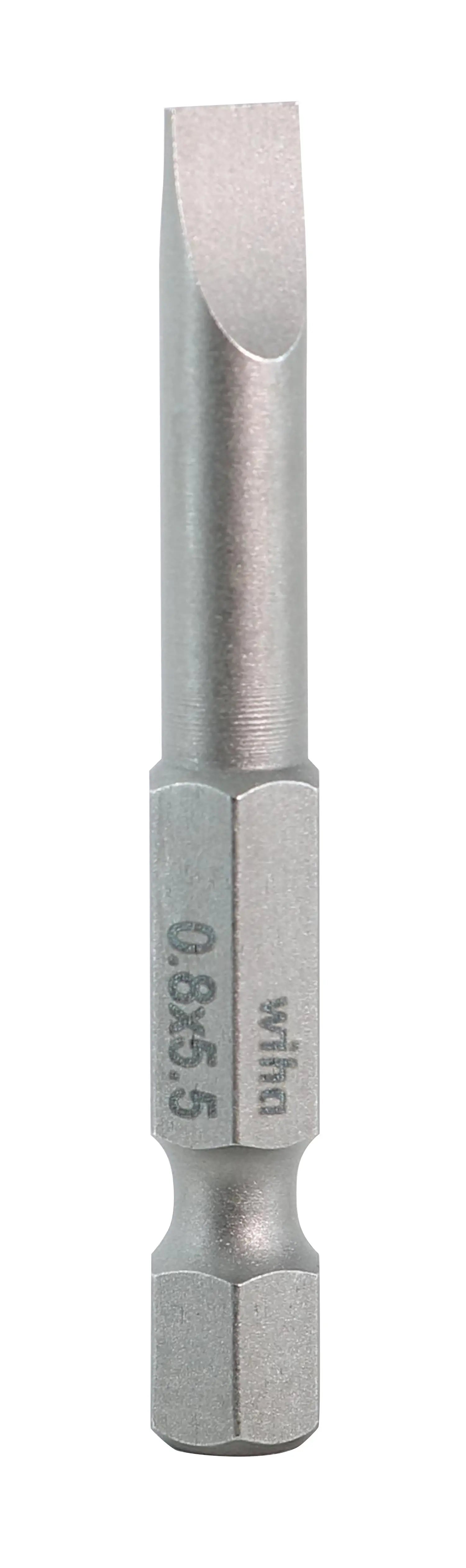 Wiha 74015, Slotted Power Bit 5.5 x 50mm | Palmac Tool Company – Palmac ...