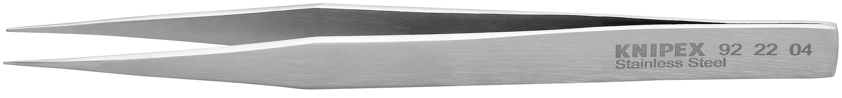Knipex 92 22 04 KN | Stainless Steel Gripping Tweezers, Pointed Tips | Palmac Tool Company ...