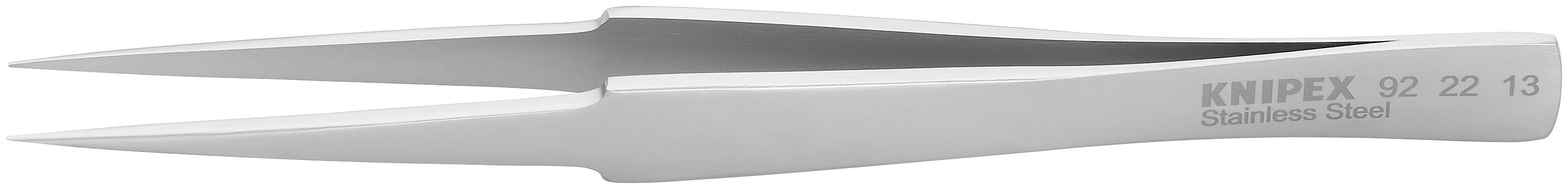 Knipex 92 22 13 KN | Stainless Steel Gripping Tweezers, Pointed Tips | Palmac Tool Company ...