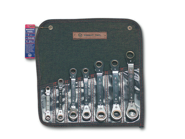 Wright Tool Set of 7 Reverse Ratcheting Box Wrench - 9446 – Palmac Tools