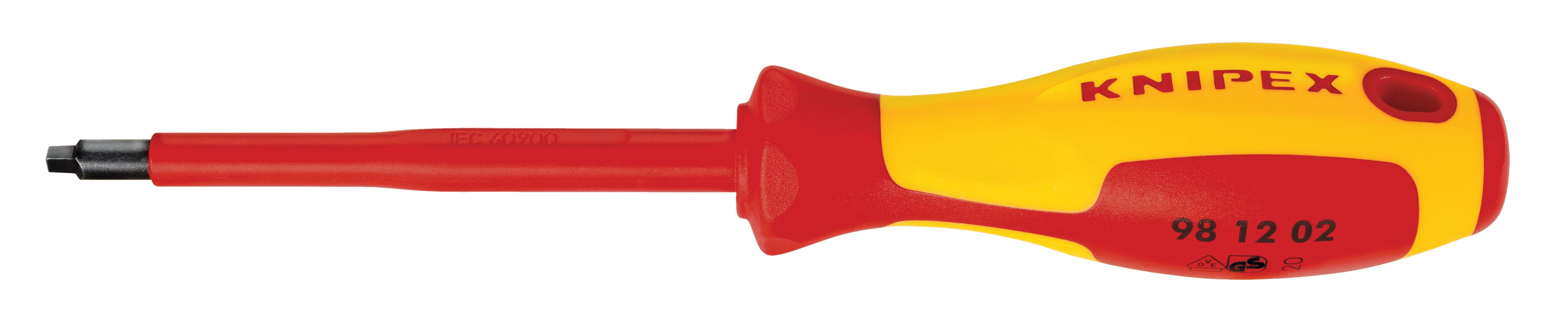 Knipex 98 12 02 KN | R2 square drive screwdriver, 4" Shaft | Palmac ...