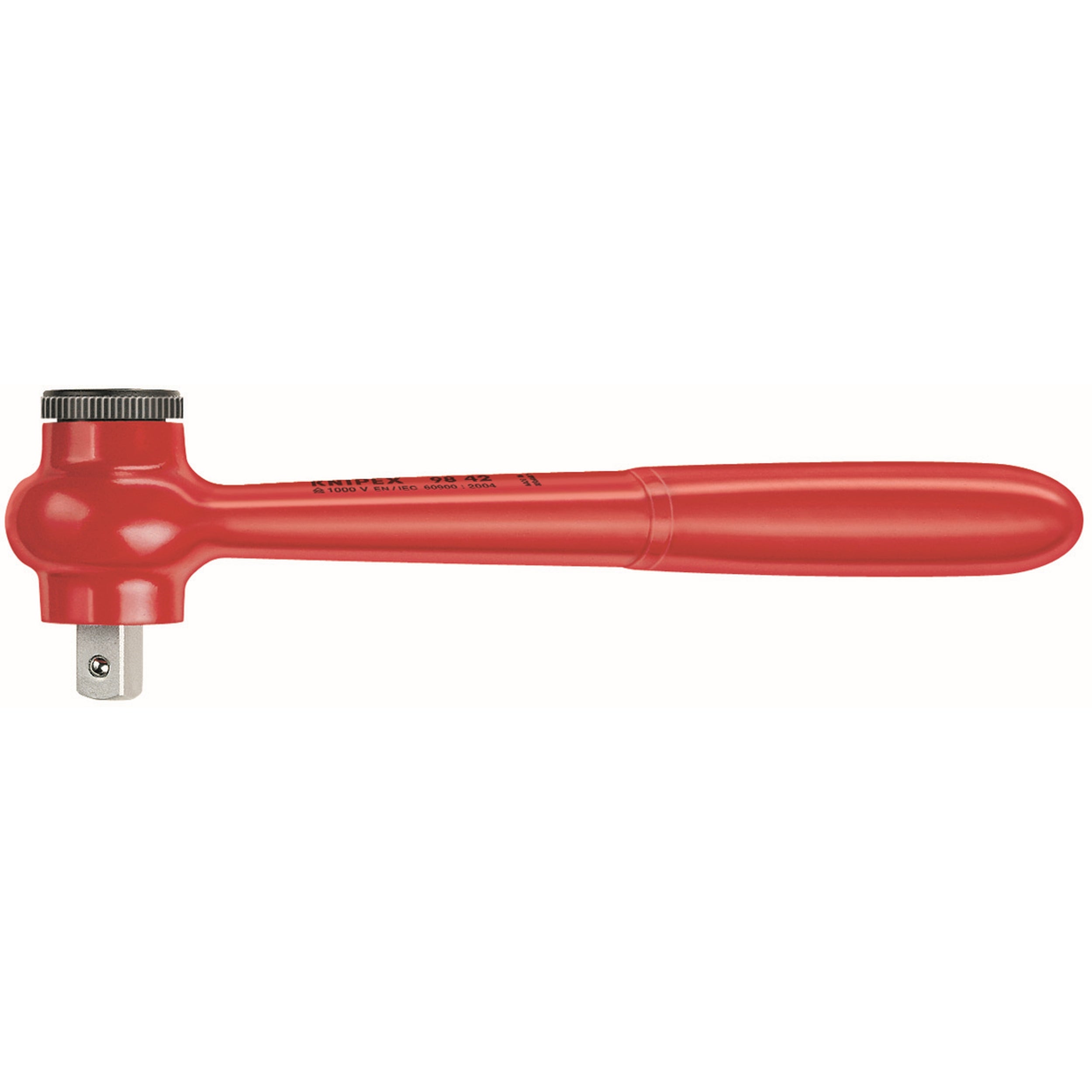 Knipex 98 42 KN | Reversible Ratchet, 1/2" Drive, 1000V Insulated | Palmac Tool Company – Palmac ...
