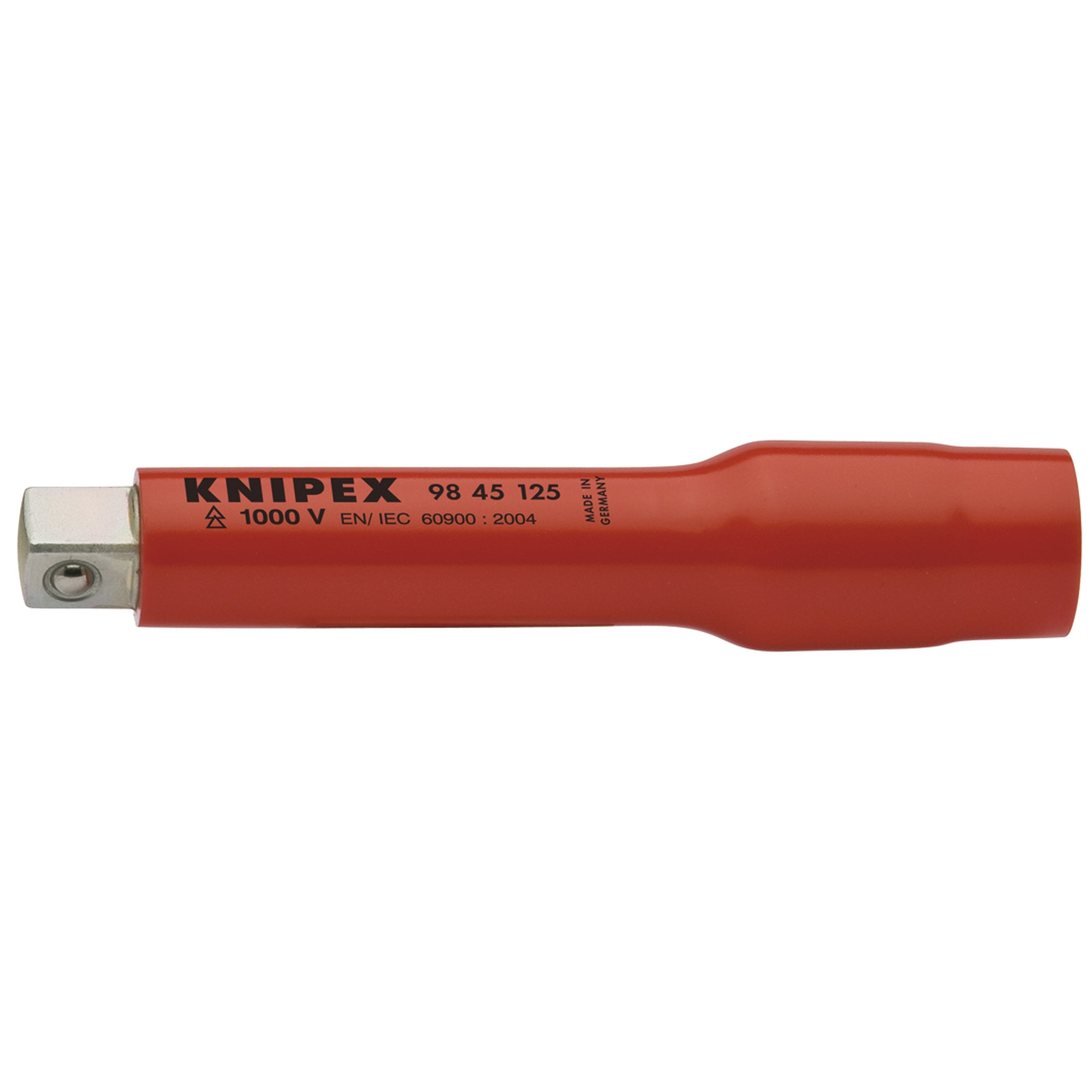 Knipex 98 45 125 KN | Extension Bar, 1/2" Drive, 1000V Insulated ...