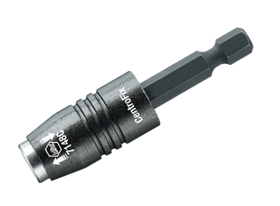 Wiha 71480, CentroFix 1/4 Bit Holder - Quick Release | Palmac Tool ...