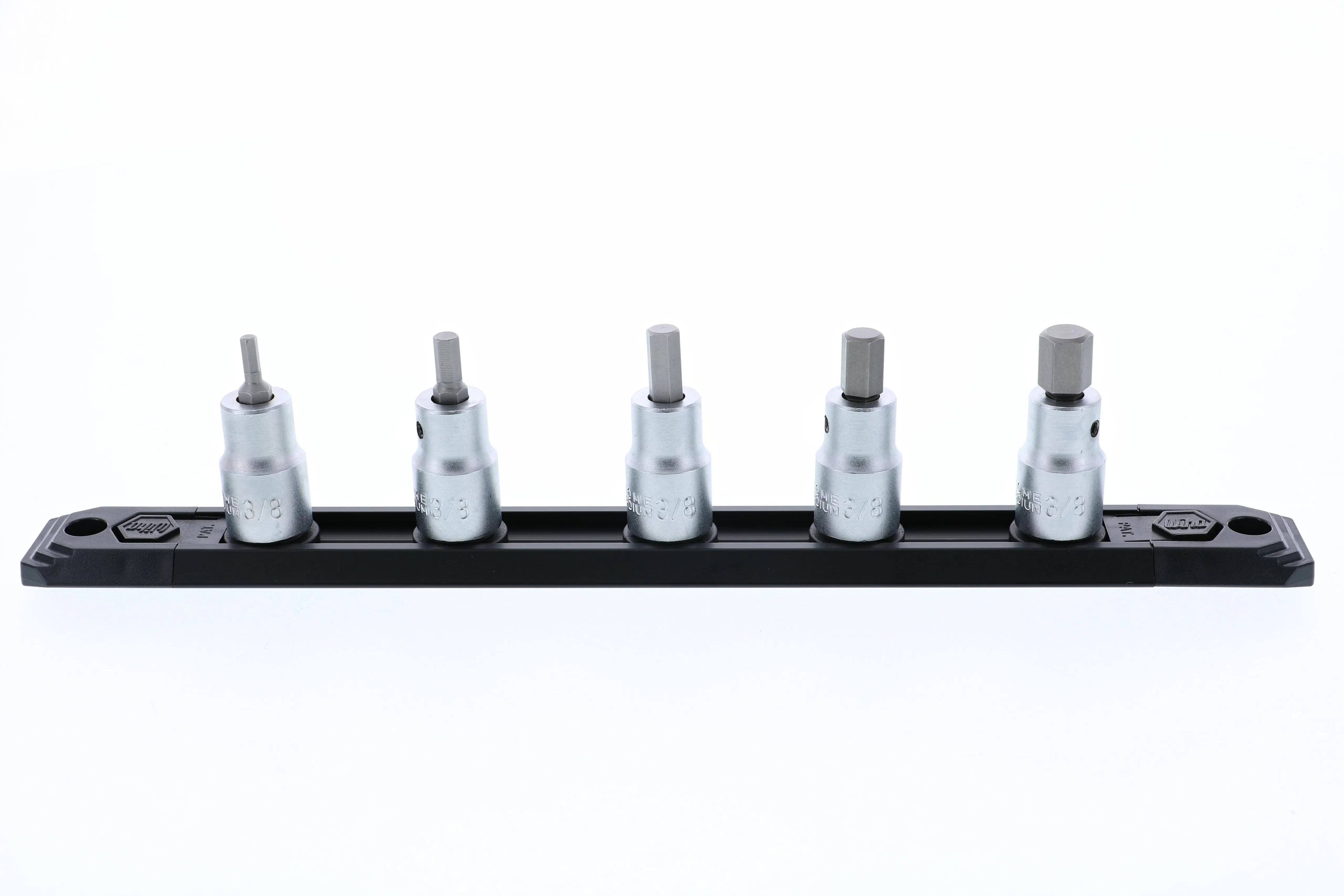 Wiha 71393, Hex Inch Socket Set 3/8" Sq Drive 5Pc | Palmac Tool Company ...