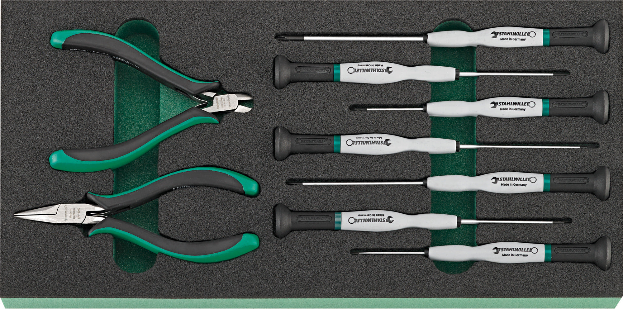 Stahlwille Set of 9 Screwdriver with TCS Insert - 96830270 – Palmac Tools