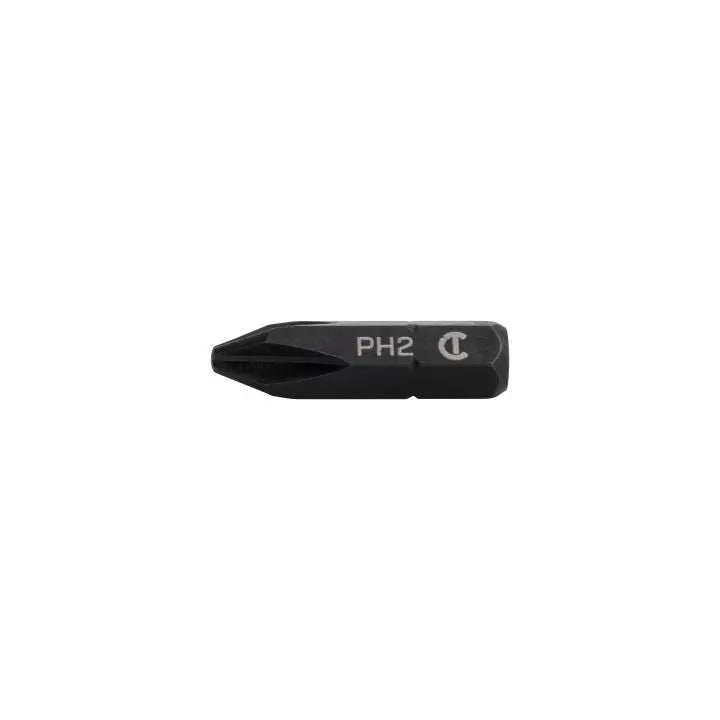 CRESCENT Set of 2 Phillips Insert Bit PH2 x 1 in - CAB1PH2-2 – Palmac Tools