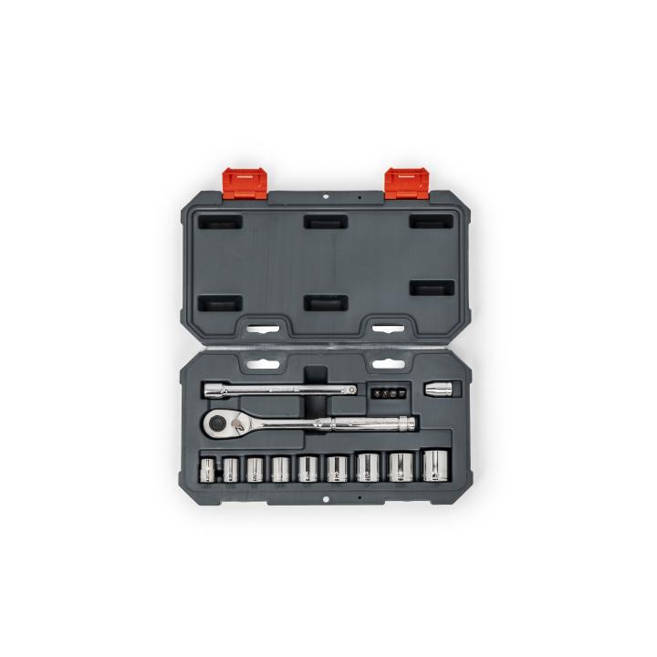 CRESCENT SOCKET WRENCH SET, 16PC, 3/8"DR, SAE CSWS6C | Palmac Tool ...