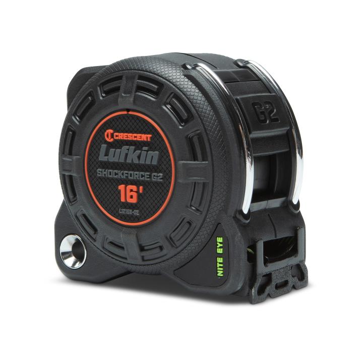 LUFKIN 1-1/4 in x 16 ft Tape Measure, 2.5 in - L1216B-02 – Palmac Tools