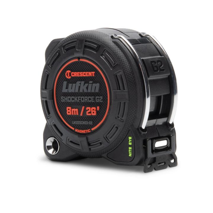 LUFKIN 1-1/4" x 26' Magnetic Tape Measure - LM1225CMEB-02 – Palmac Tools