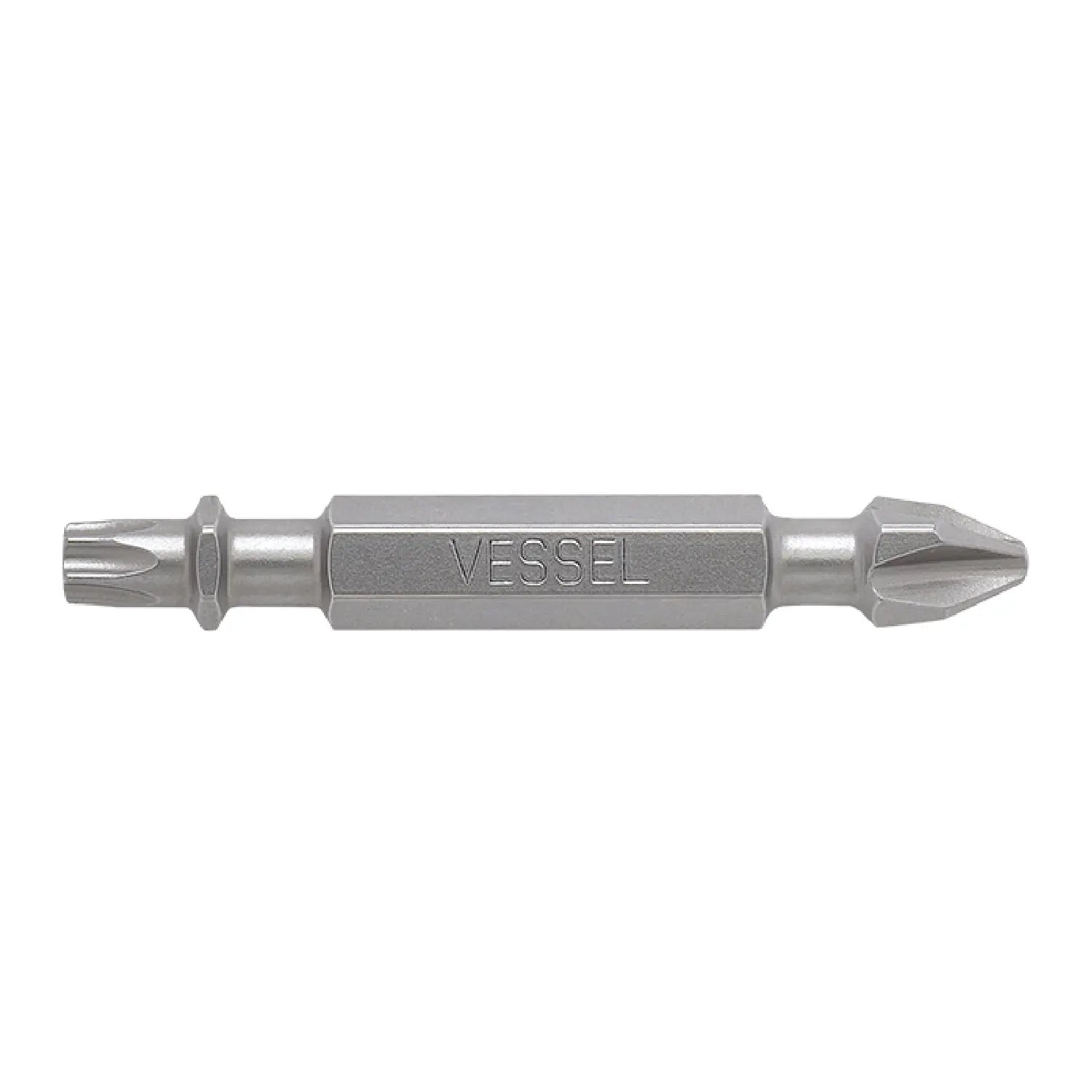 Vessel Tools Set of 2 Neck Double-Ended Torsion Power Bit, PH2, T25 x ...