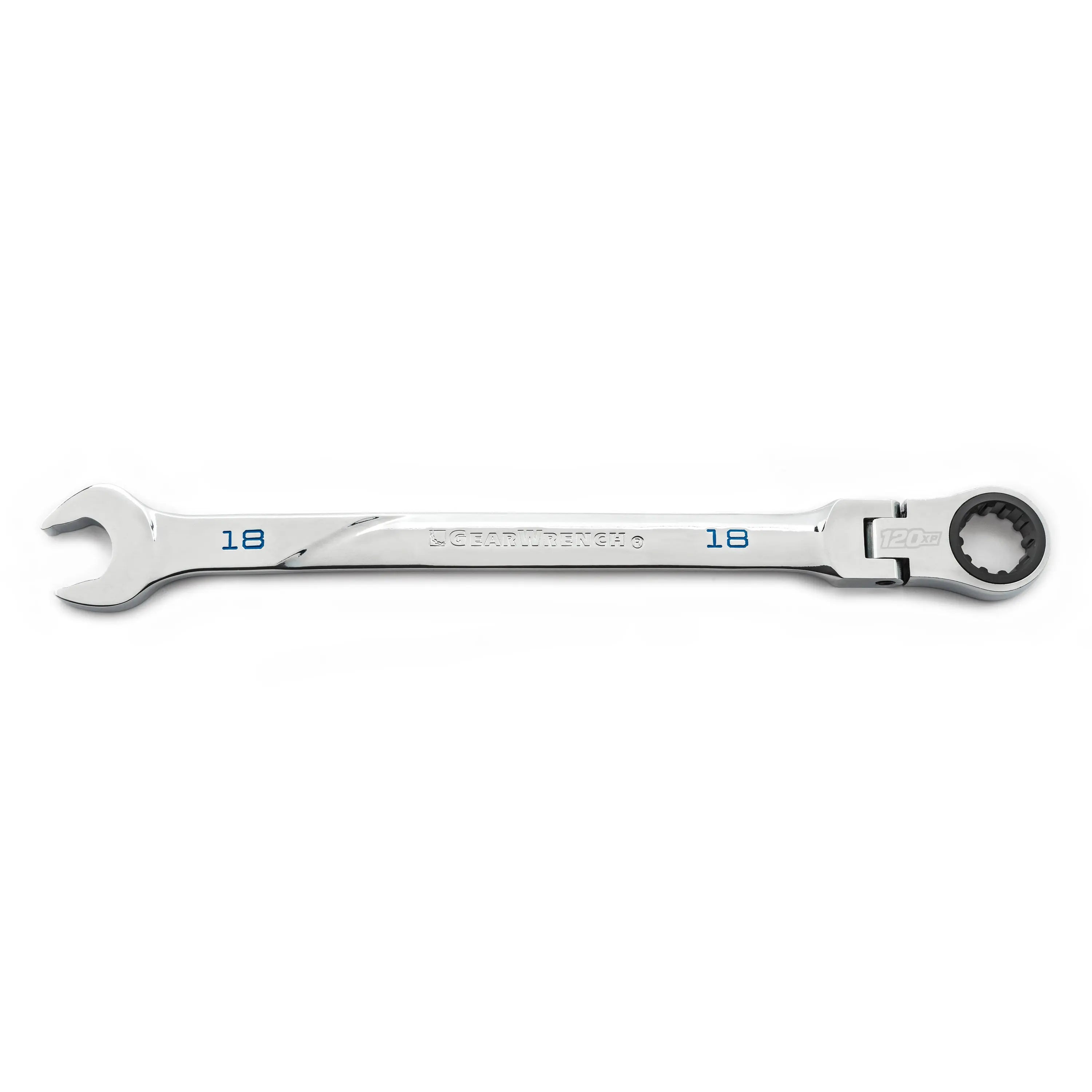 GEARWRENCH WR RAT COMB FLEX 120XP 18MM 86218 | Palmac Tool Company ...