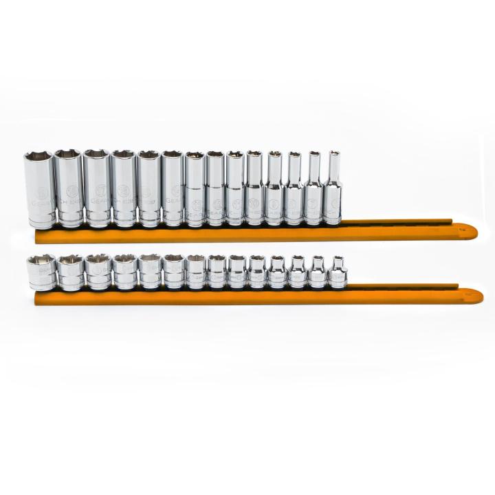 GEARWRENCH Set of 28 Standard, Deep Sockets - 86540 – Palmac Tools