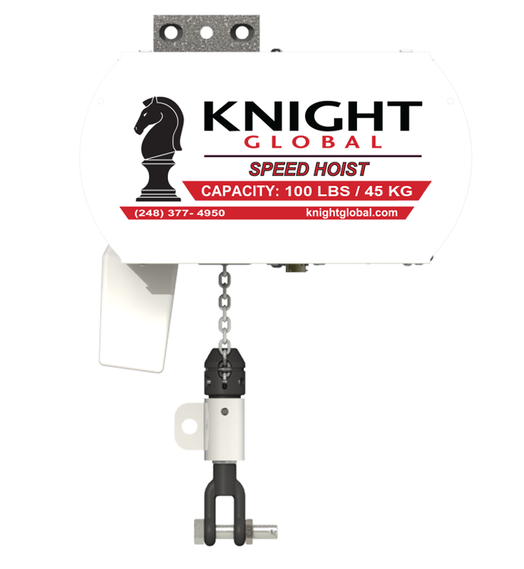 Knight Global SDS Speed Hoist, 400 lbs - KSH400SS-2401-006 – Palmac Tools