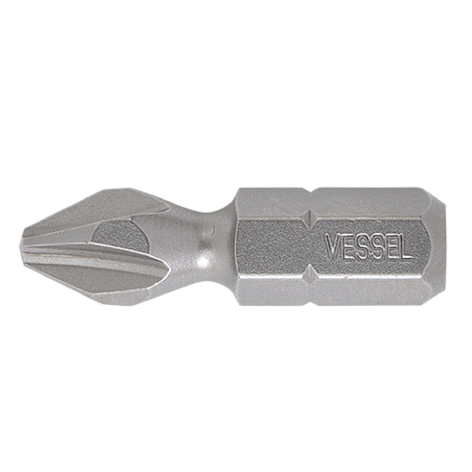 Vessel Tools Set of 5 Neck Torsion Insert Bit No. NT, PH2 x 25.4mm - V ...