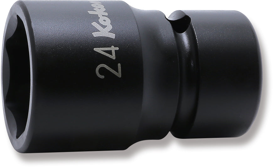 Ko-ken Tools 24mm 1/2 Sq. Dr. Impact 6-Point Sleeve Drive Socket ...