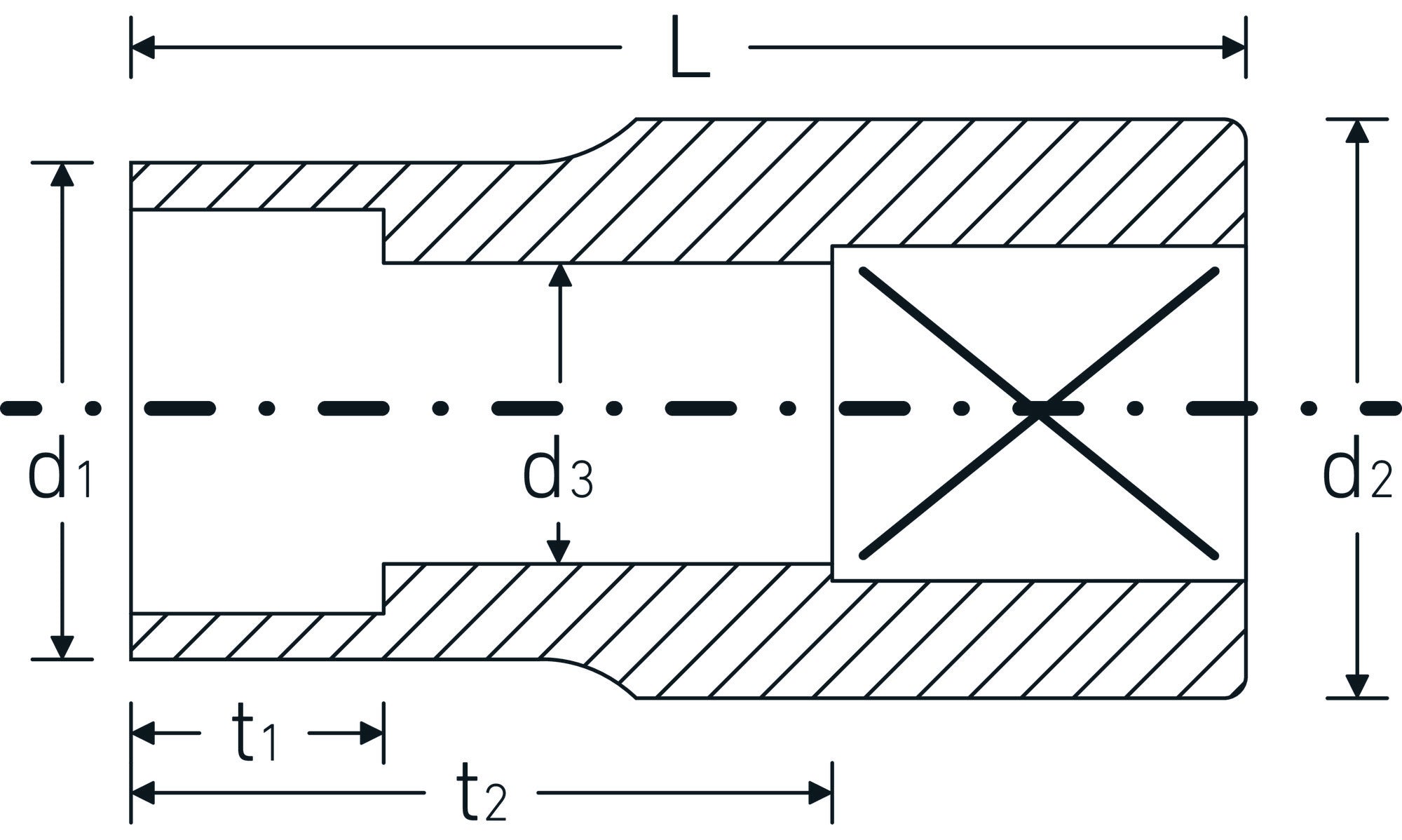 Stahlwille 3/8 in Spline Drive Socket, SP14 - 22410028 – Palmac Tools