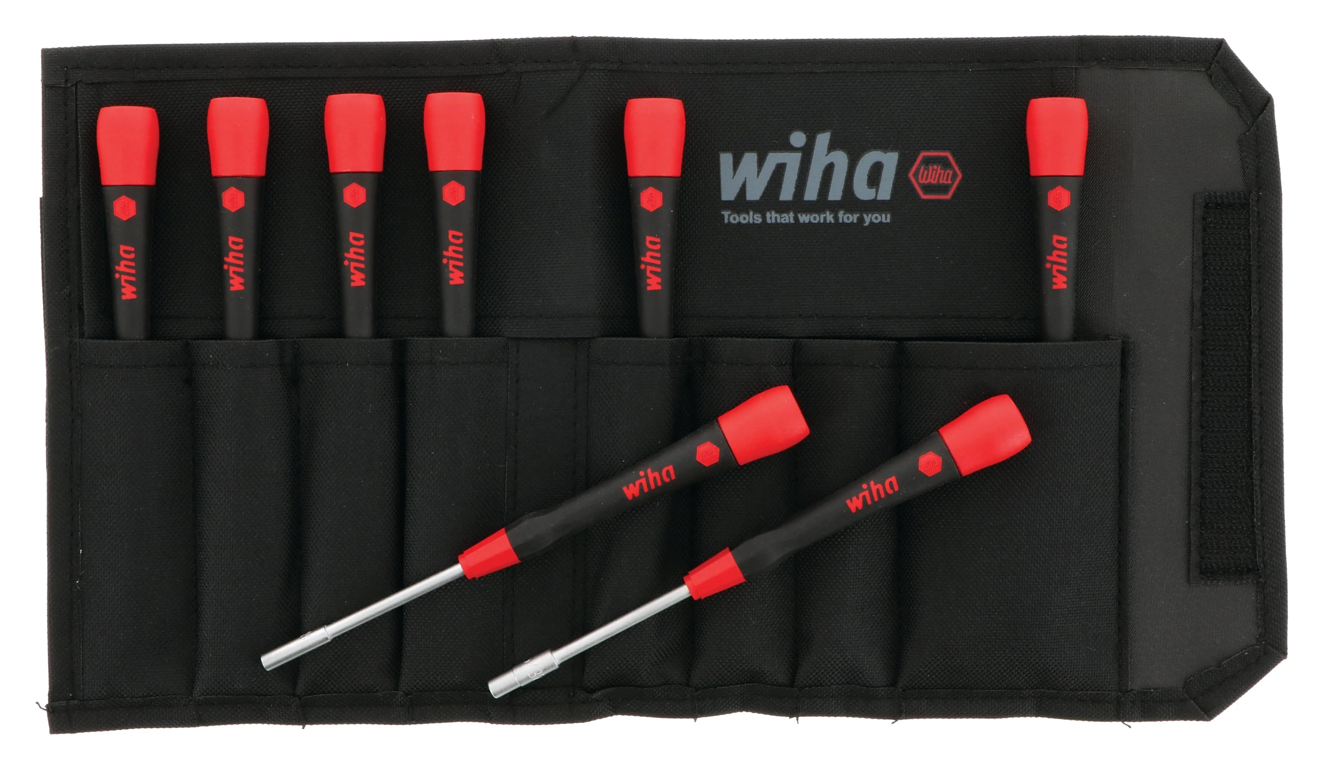 Wiha 26596, PicoFinish Precision Nut Driver MM Set | Palmac Tool ...