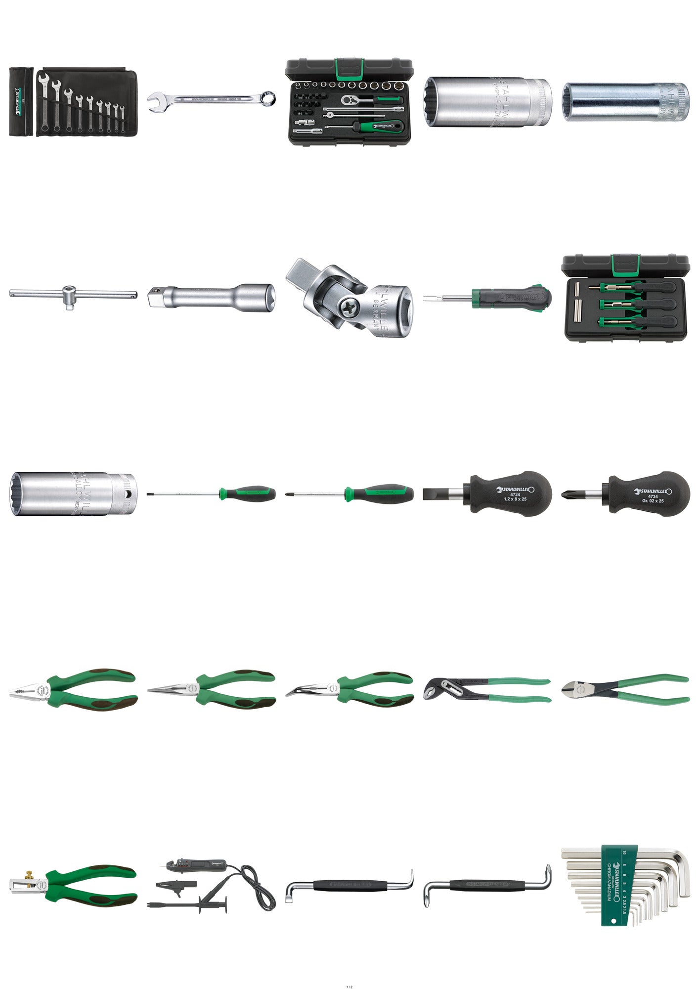 Stahlwille Set of 85 Electrician's Tool - 97843101 – Palmac Tools