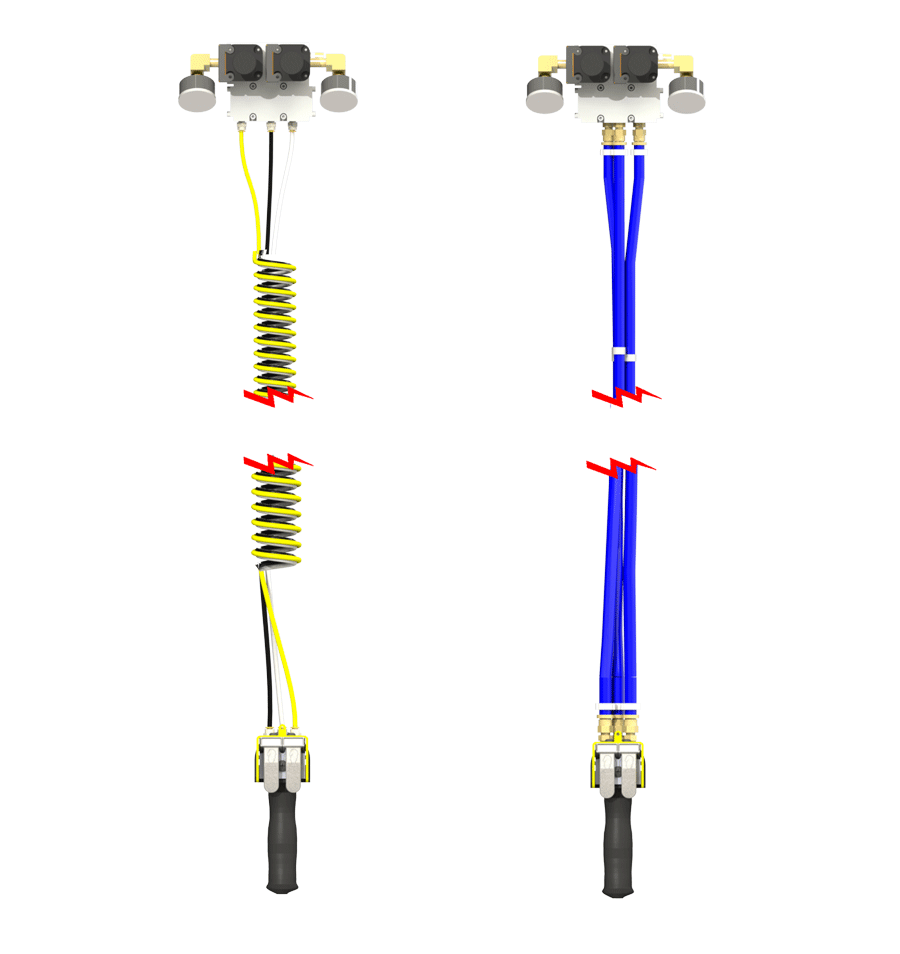 Knight Global Dual Balancer Control, Straight Hose - BCS2323 – Palmac Tools