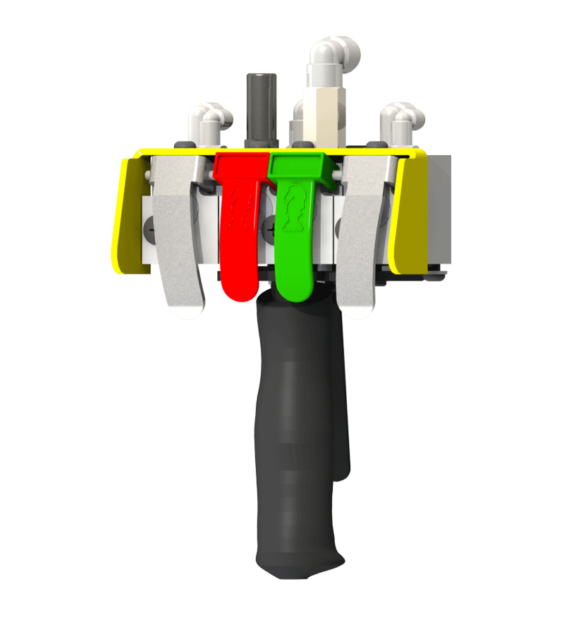 Knight Global Pneumatic Control Handle with Pneumatic Trigger, (4) Thu ...