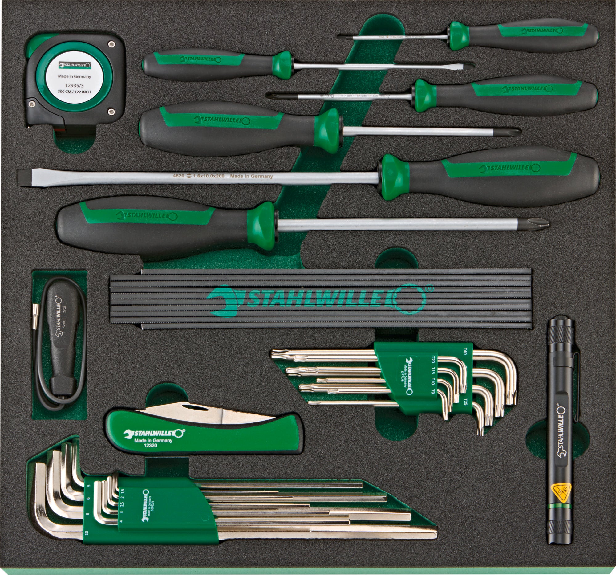 Stahlwille Set of 27 Screwdriver with TCS Insert - 96830268 – Palmac Tools