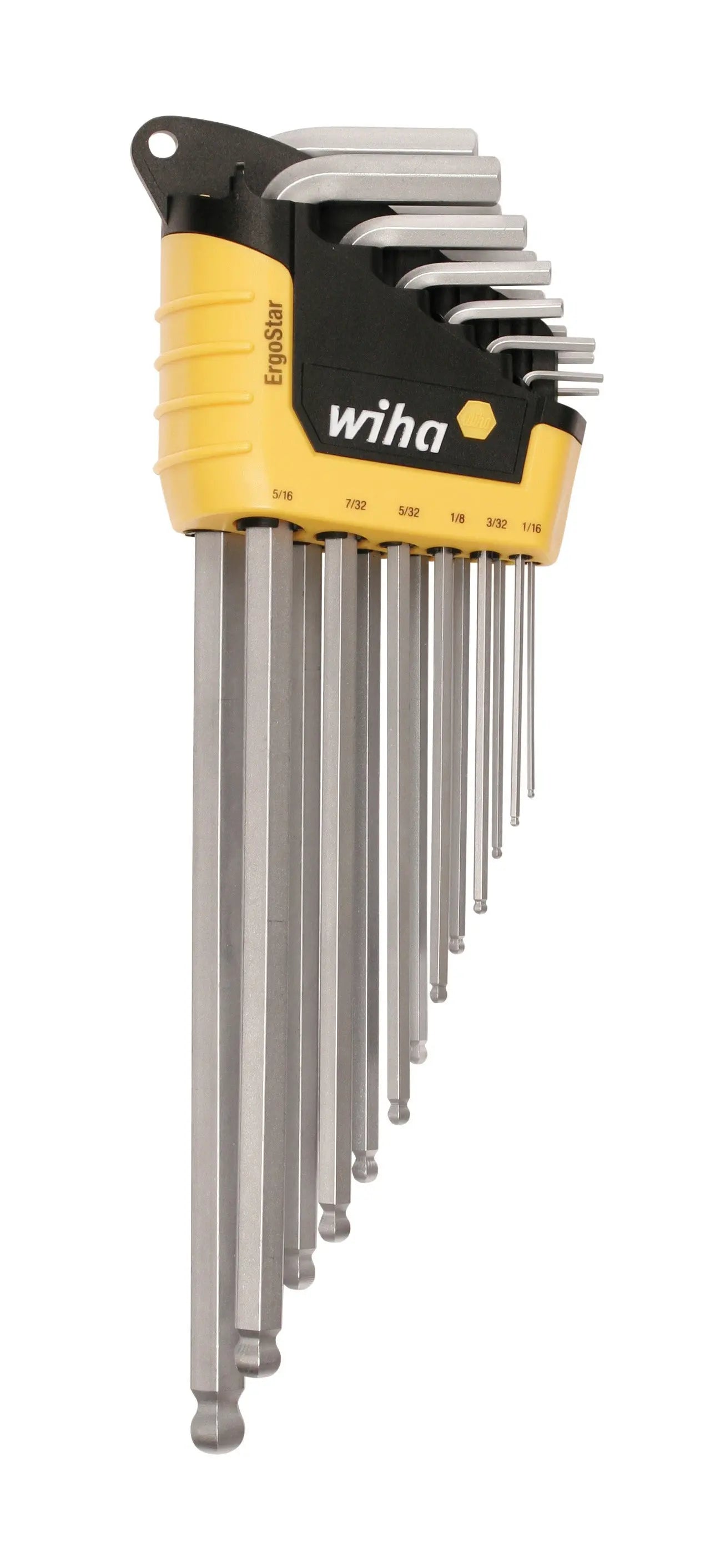 Wiha 66988, ErgoStar Ball Hex L-Key 13 Pc. Set | Palmac Tool Company ...