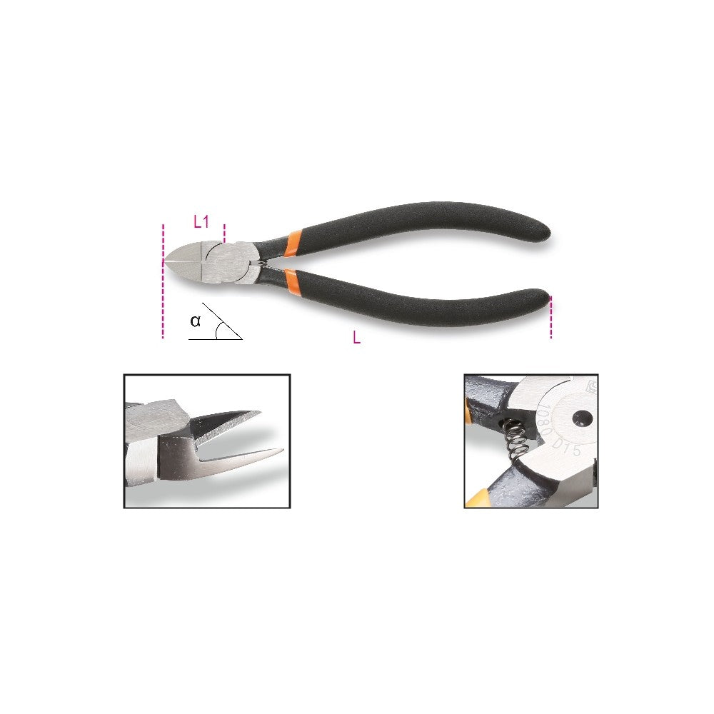 Beta Tools 45 deg Diagonal Flush Cutting Nipper - 10800045 – Palmac Tools