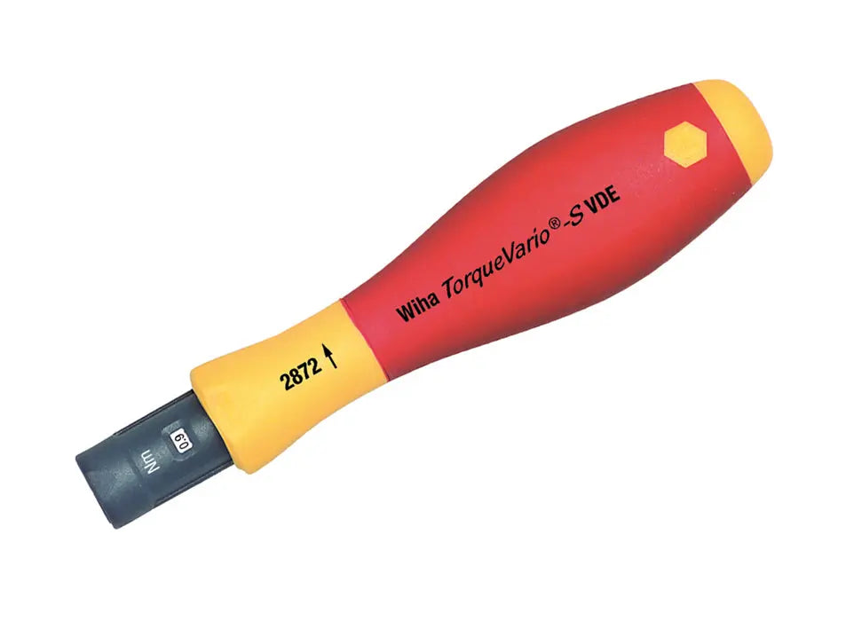 Wiha 28738, Insulated TorqueVario-S Nm Handle | Palmac Tool Company ...